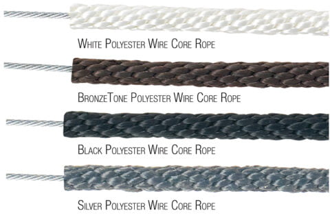 Polyester Wire Core Halyard - US Flagpole Guy